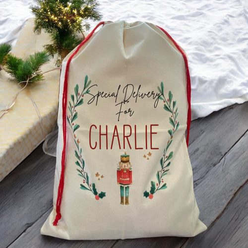 Canvas Santa Sack – Little Lou Customs