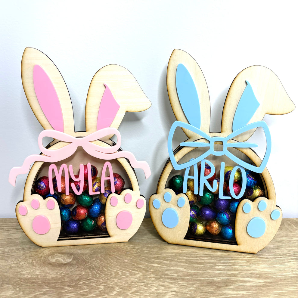 Bunny Easter Egg Drop Boxes – Little Lou Customs